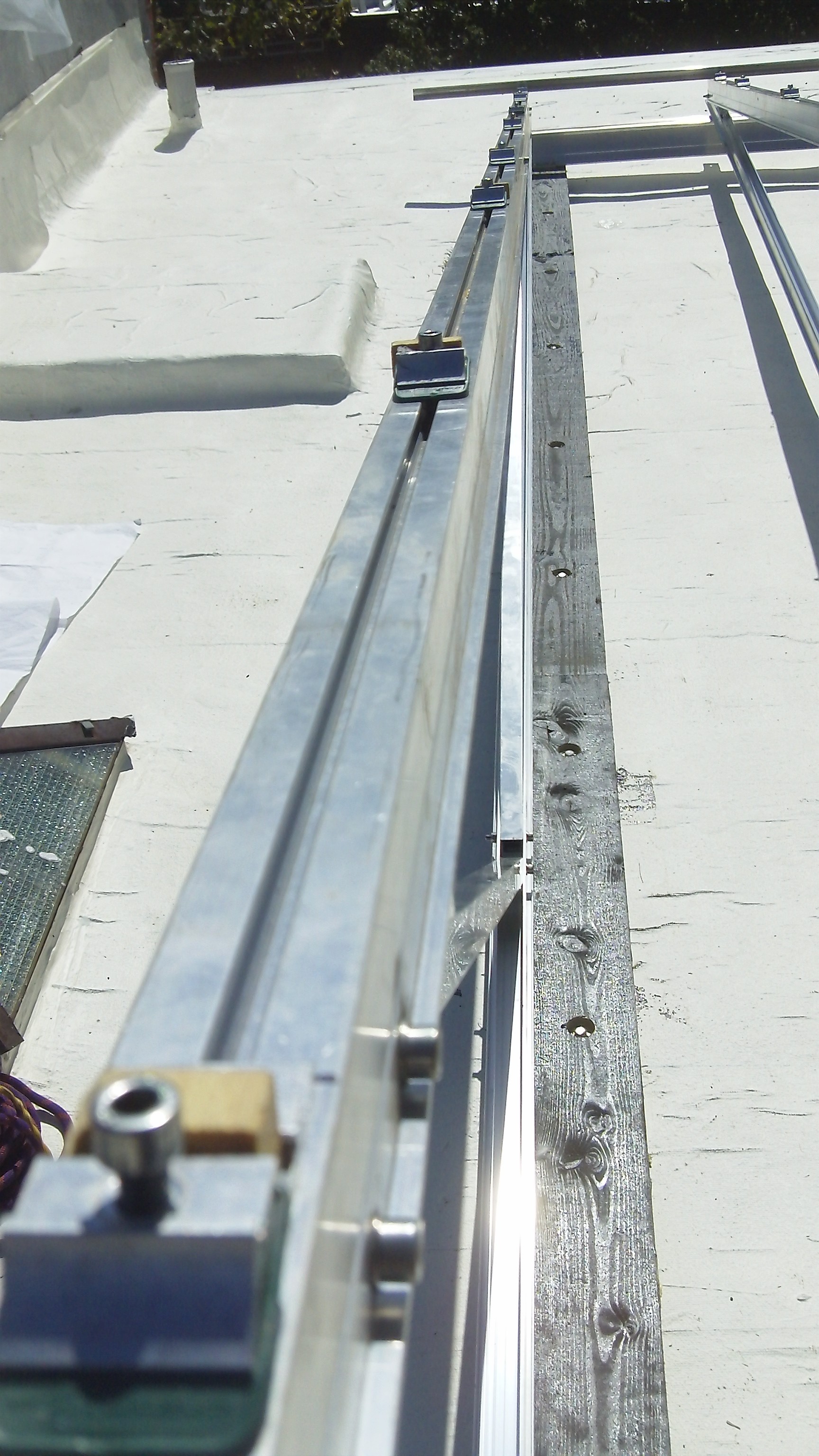 [Photo Guide] Installing Solar PV Racking on Flat Roofs in NYC ...