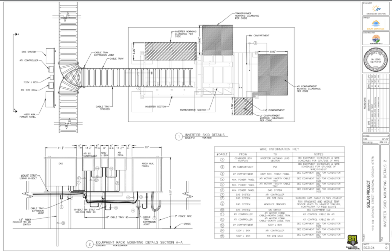 Understanding Utility Scale Solar Construction Drawings - Free for ...