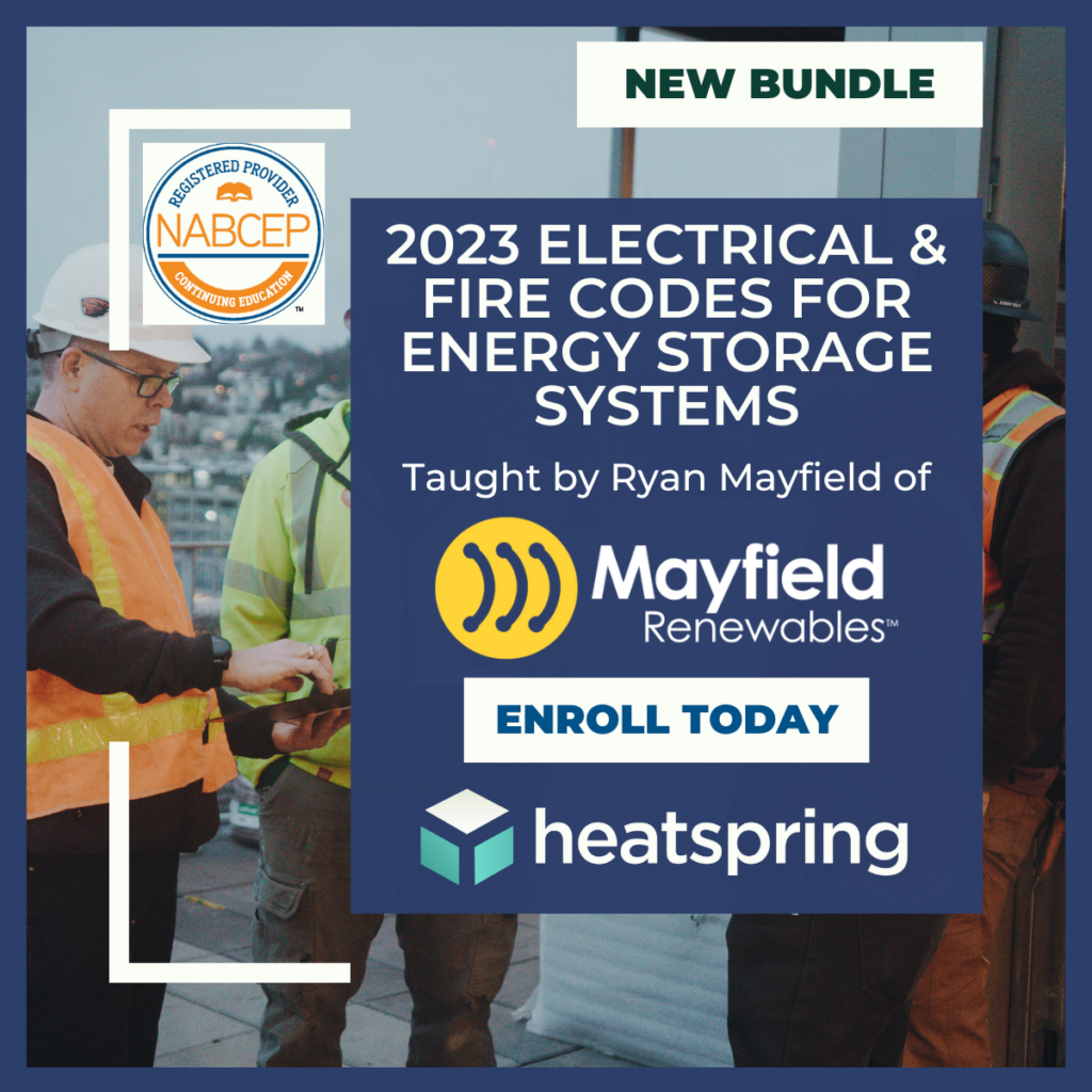 New Bundle Announcement: 2023 Electrical & Fire Codes for Energy ...