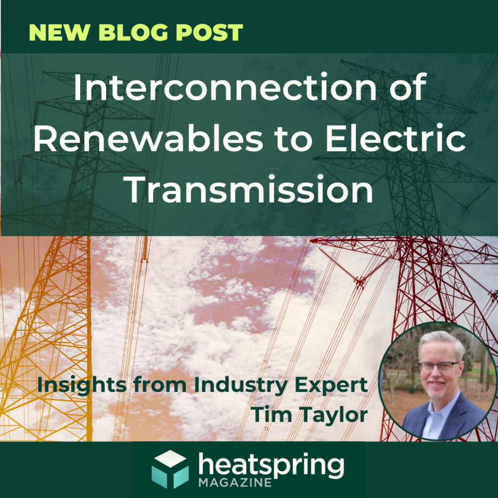 Interconnection of Renewables to Electric Transmission: Insights from ...